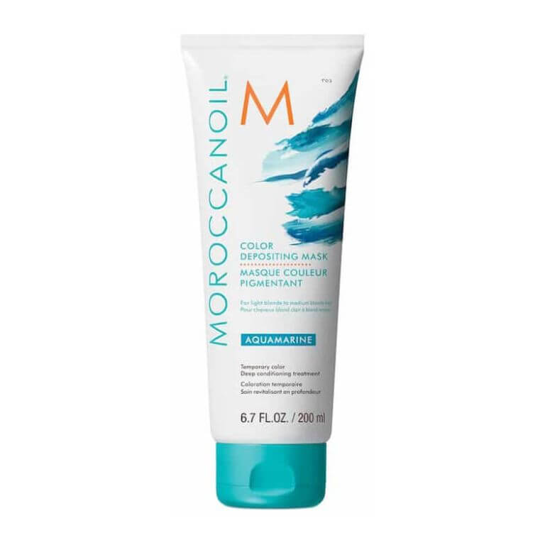 Moroccanoil Color Deposit Mask Aquamarine - 200ml