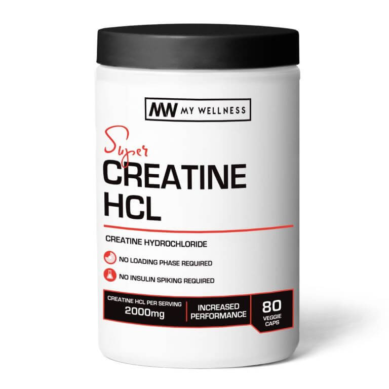 My Wellness Super Creatine HCL Caps - 80 Caps