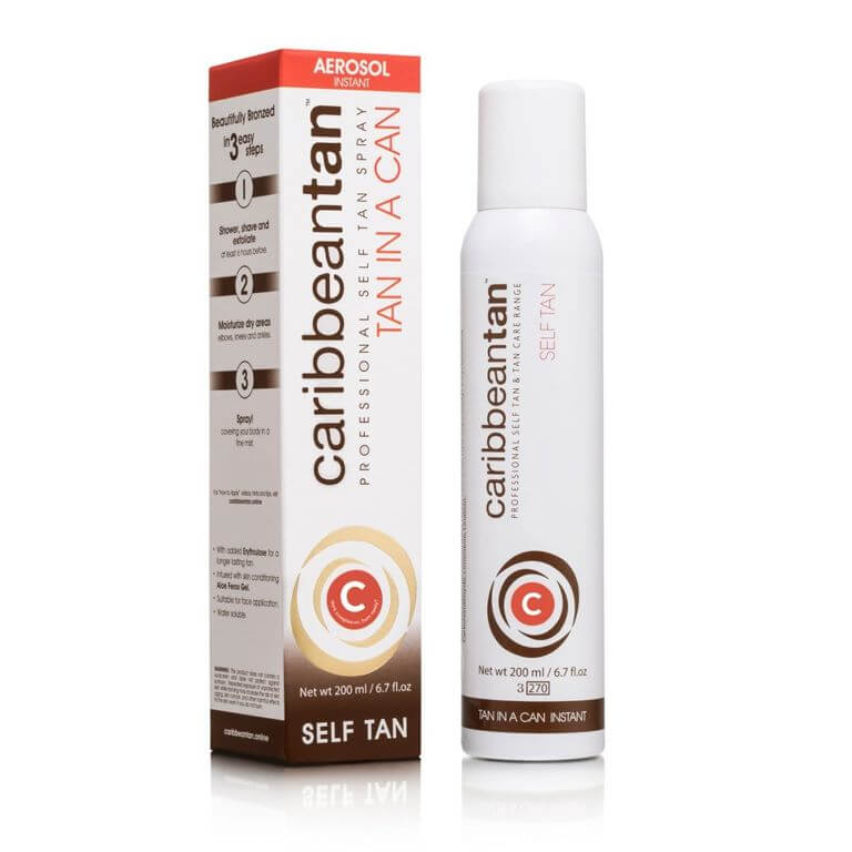 Get Instant Caribbean Tan with Tan In Can - 60ml