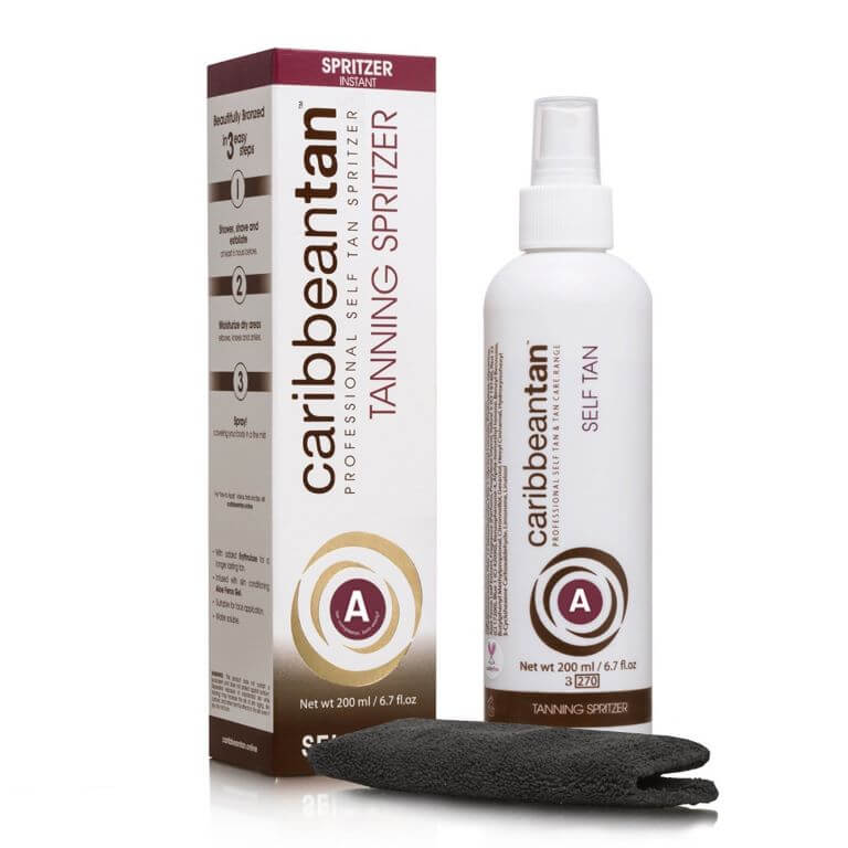 Get Instant A with Caribbean Tan Tanning Spritzer - Buy Now