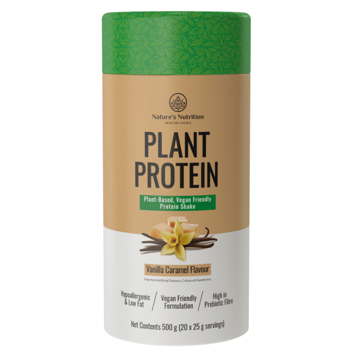 Nature's Nutrition Nature's Nutrition Plant Protein Vanilla Caramel ...