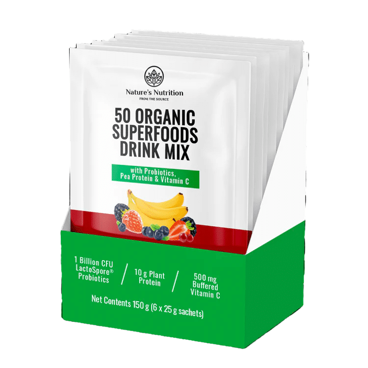 Nature's Nutrition Carton of 6 sachets - assorted flavours ...