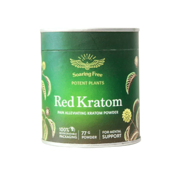 Soaring Free Red Kratom - 77g (stress & pain relief) | Cosmetology.co.za