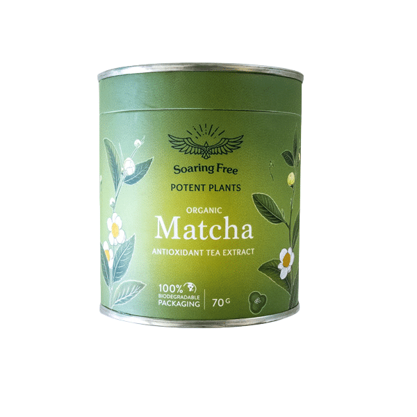 Soaring Free Matcha Powder - 70g - Organic | Cosmetology.co.za