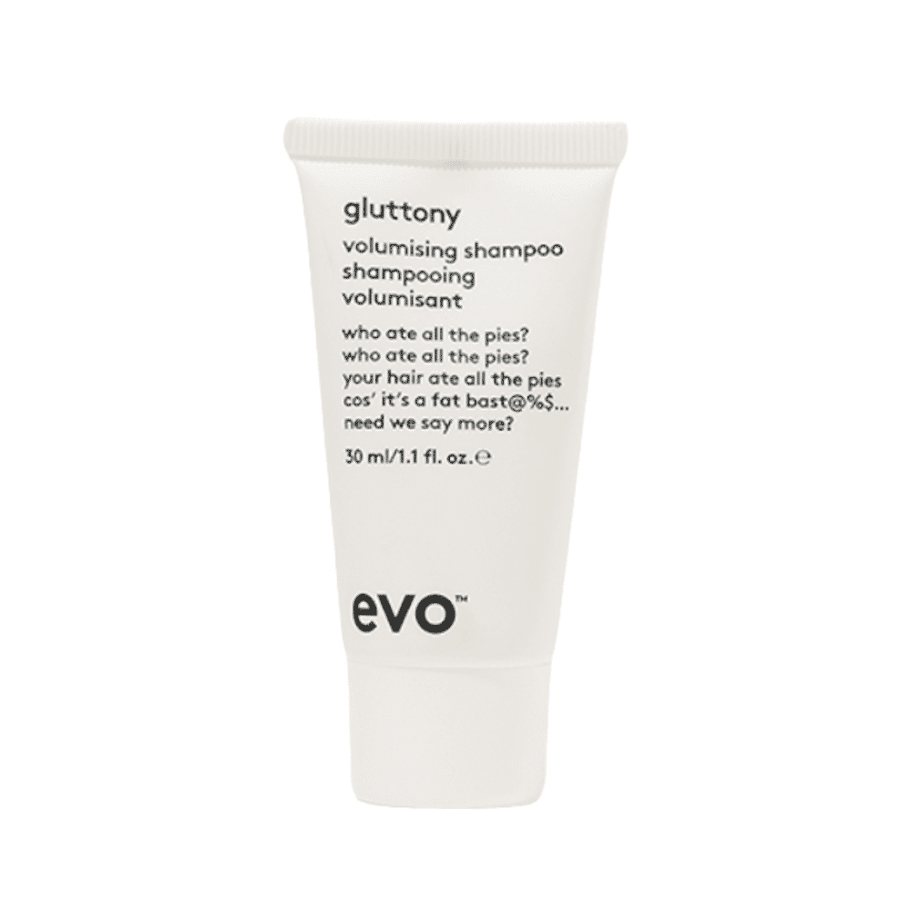 EVO Gluttony Volumising Shampoo 30ml | Cosmetology.co.za