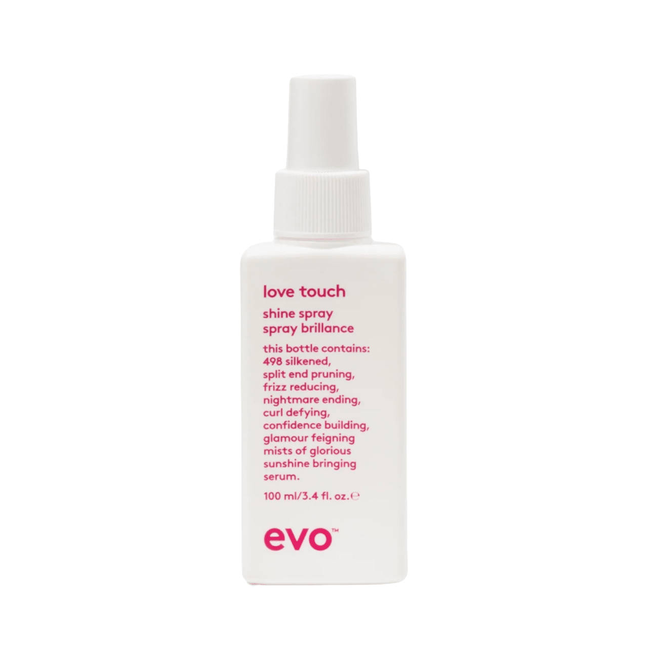 EVO Love Touch Shine Spray 100ml | Cosmetology.co.za
