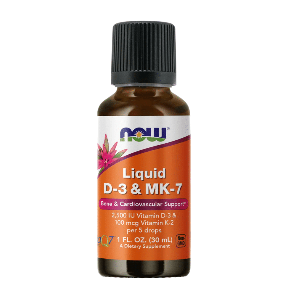 NOW Foods Liquid D-3 & MK-7 - 30ml