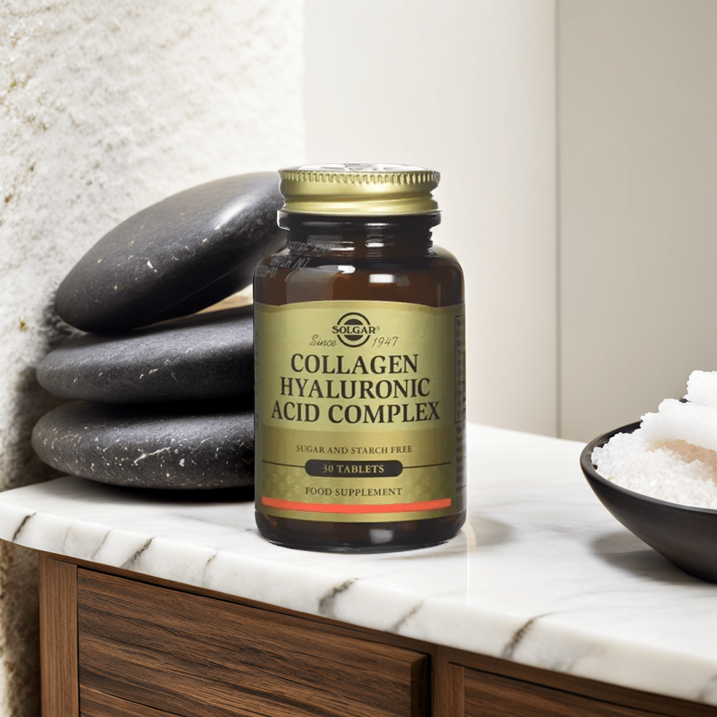 Solgar Collagen Hyaluronic Acid Supplements - 30 Count