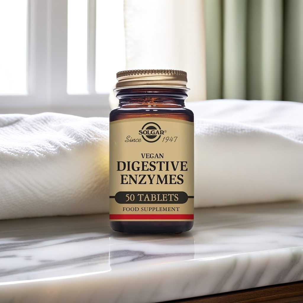 Solgar Digestive Aids - Vegan Enzyme Tabs - 50 Count