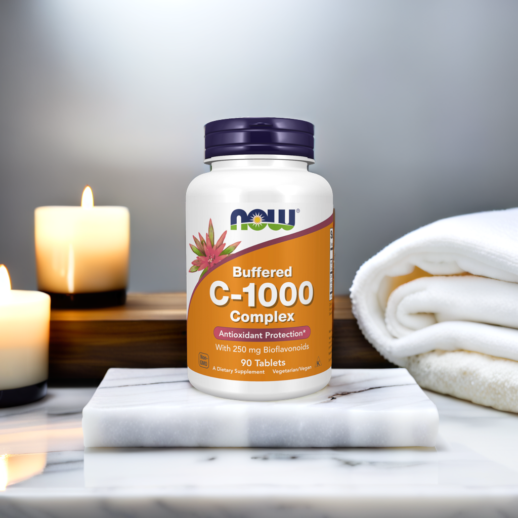 NOW Foods Vitamin C-1000 Complex - 90 Tablets | Cosmetology.co.za