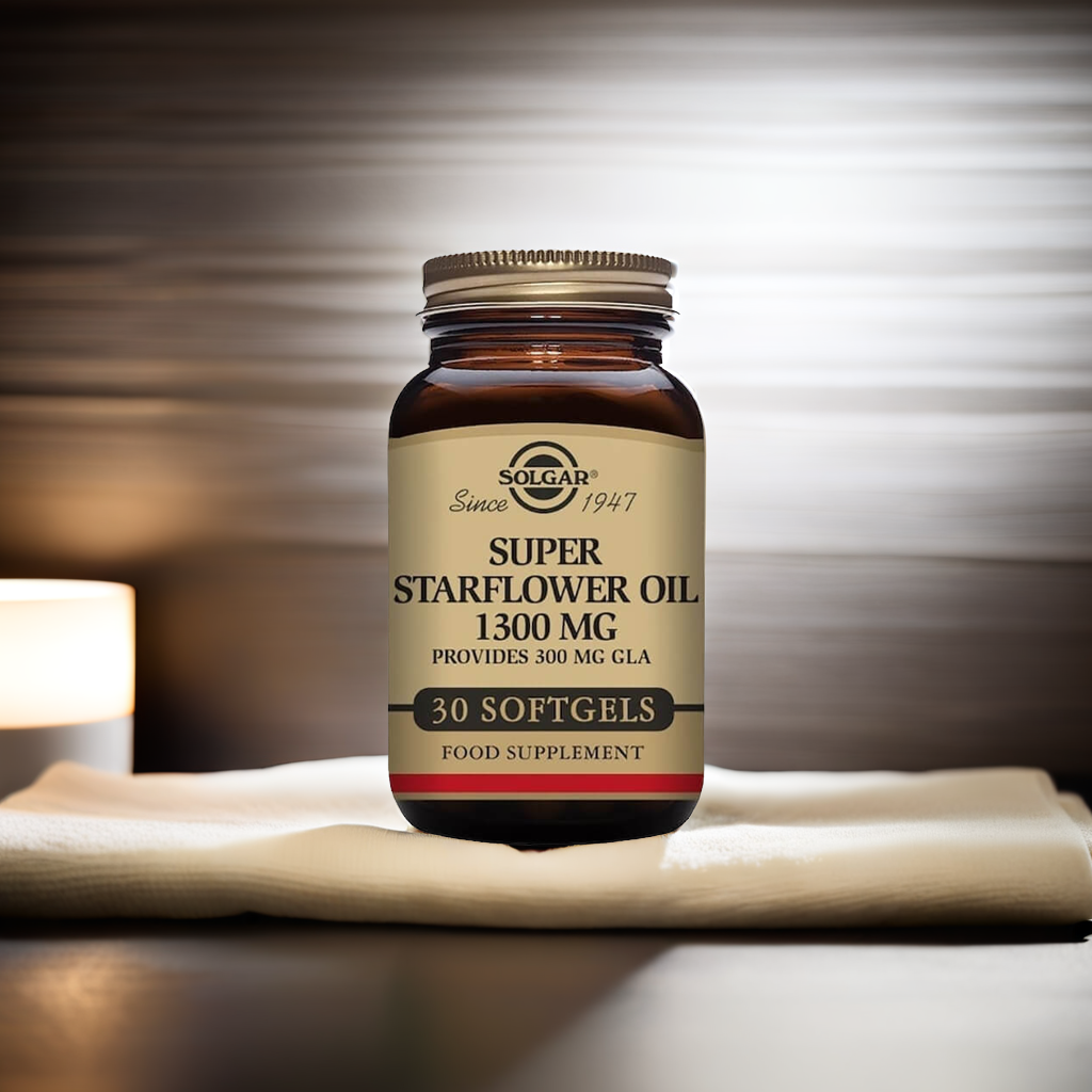 Solgar Super Starflower Oil 1300mg Softgels - 30ct - Essential Fatty Acids