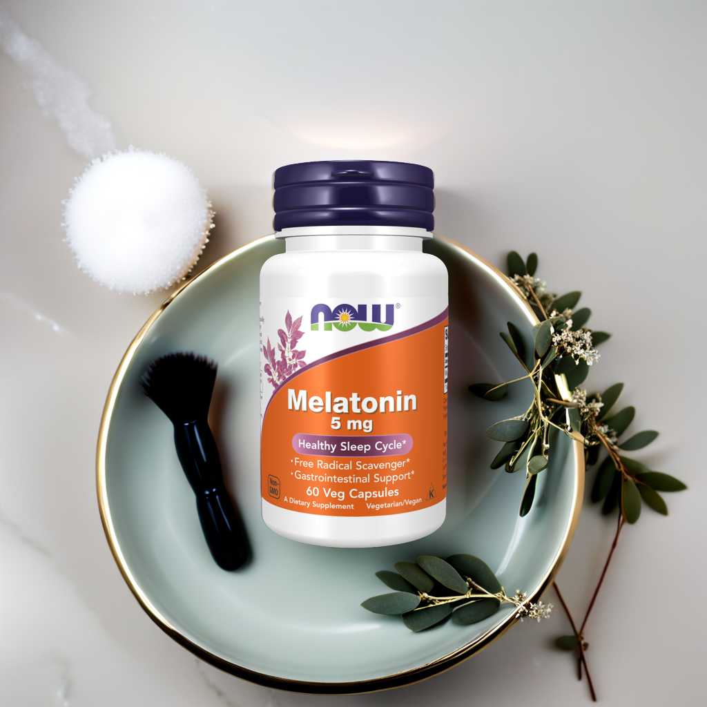 NOW Foods NOW Foods Melatonin 5mg - 60 Veg Capsules