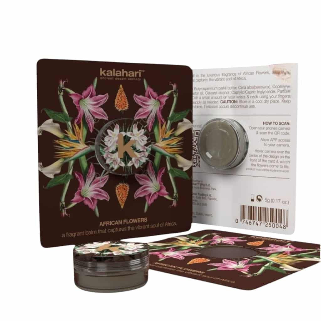 Kalahari African Flowers Fragrant Balm | Cosmetology.co.za