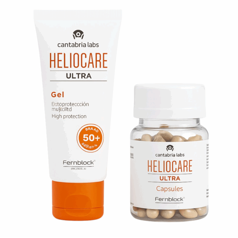 Heliocare Ultra 90 Gel SPF 50+ 50ml + Heliocare Ultra Capsules 30’s ...