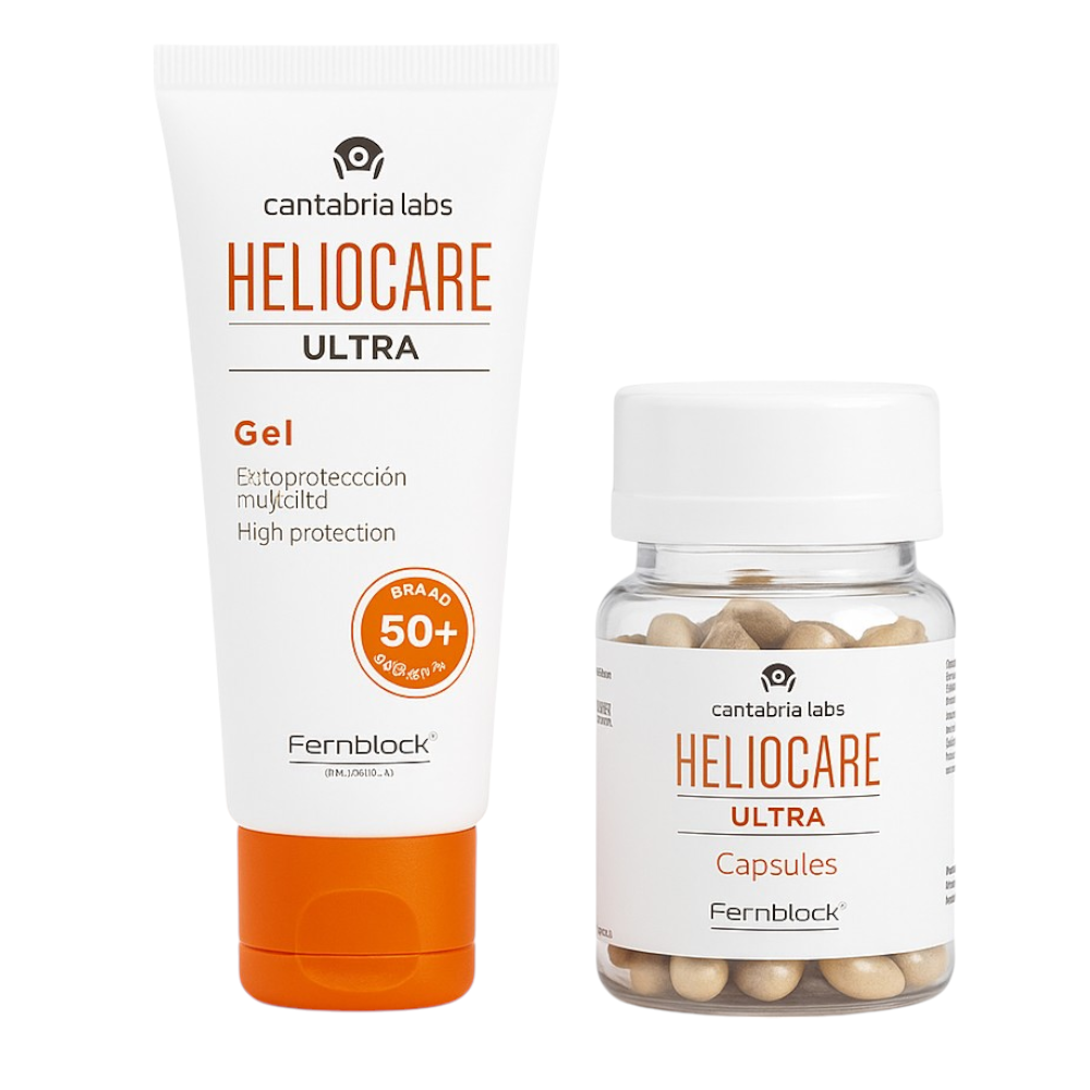 Heliocare Heliocare Ultra 90 Gel SPF 50+ 50ml + Heliocare Ultra ...