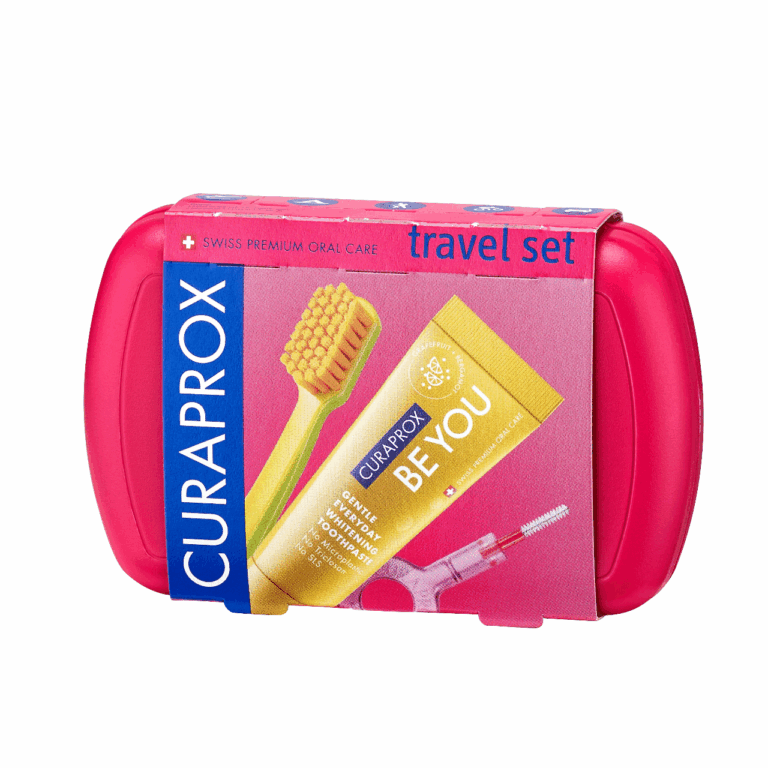 Curaprox Travel Set Red | Cosmetology.co.za