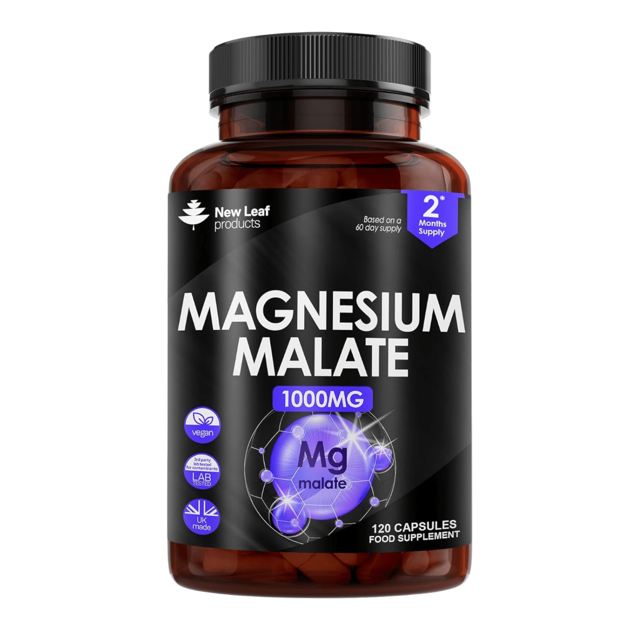 New Leaf Magnesium Malate 120C | Cosmetology.co.za