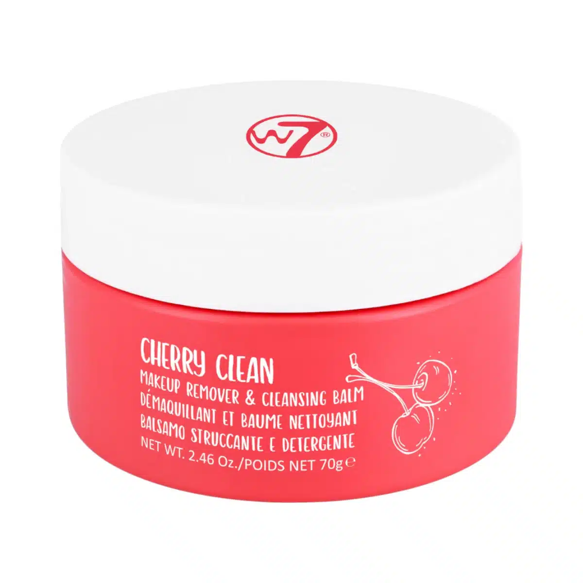 W7 Cherry Clean Makeup Remover & Cleansing Balm | Cosmetology.co.za