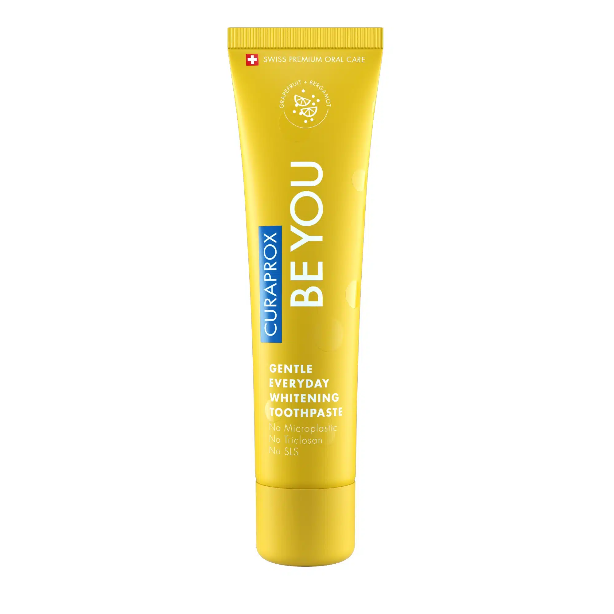 Curaprox BE YOU Toothpaste 60ml (Yellow) - GENTLE WHITENING ...