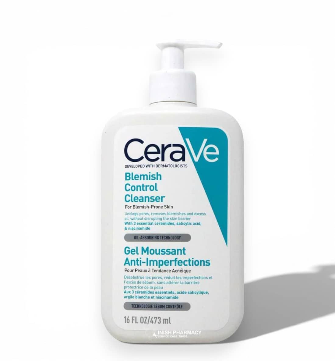 CeraVe Blemish Control Cleanser 473ml | Cosmetology.co.za