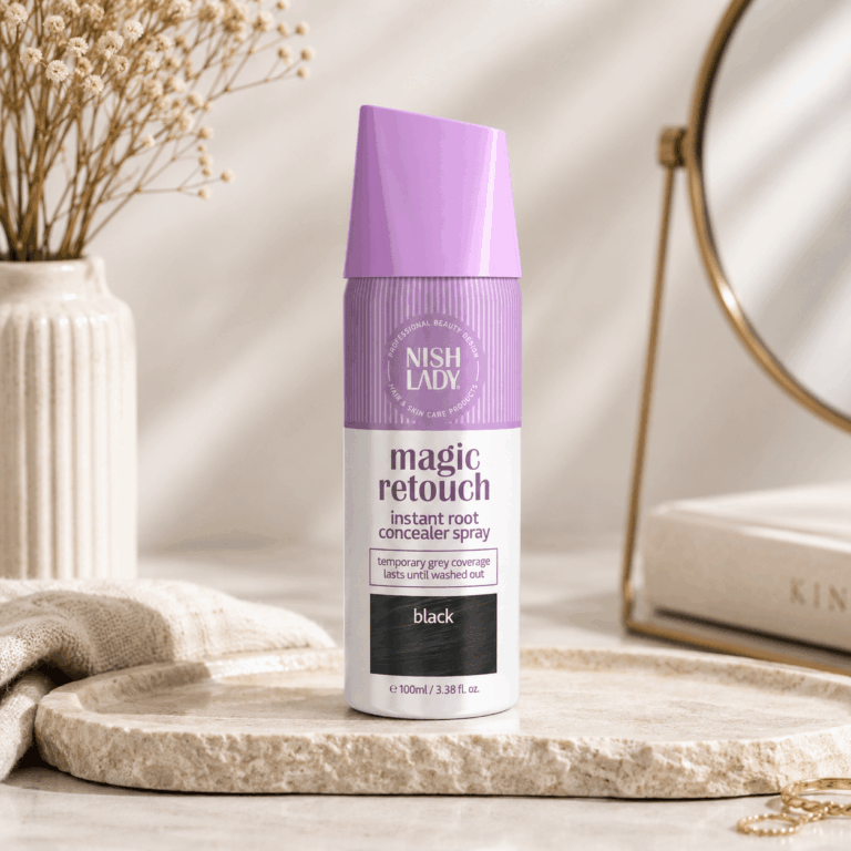 Nishlady Hair Magic Retouch - Black - 100ML | Cosmetology.co.za